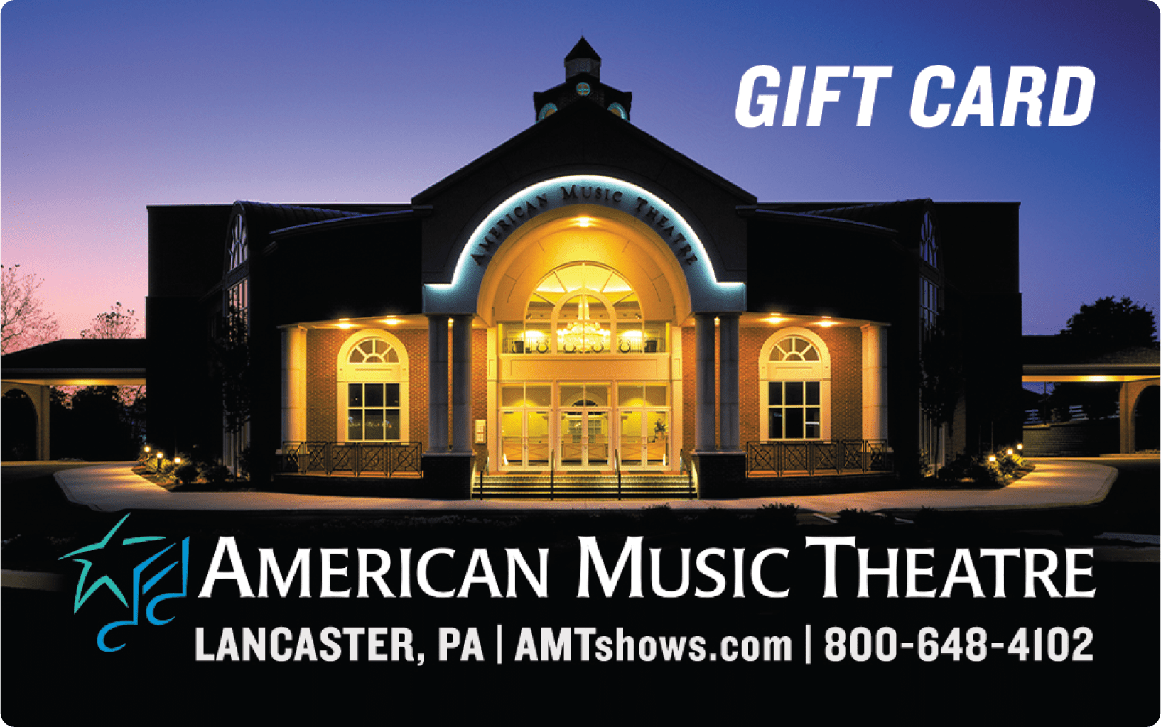 Gift Cards American Music Theatre Inc Gift Cards American Music Theatre Inc