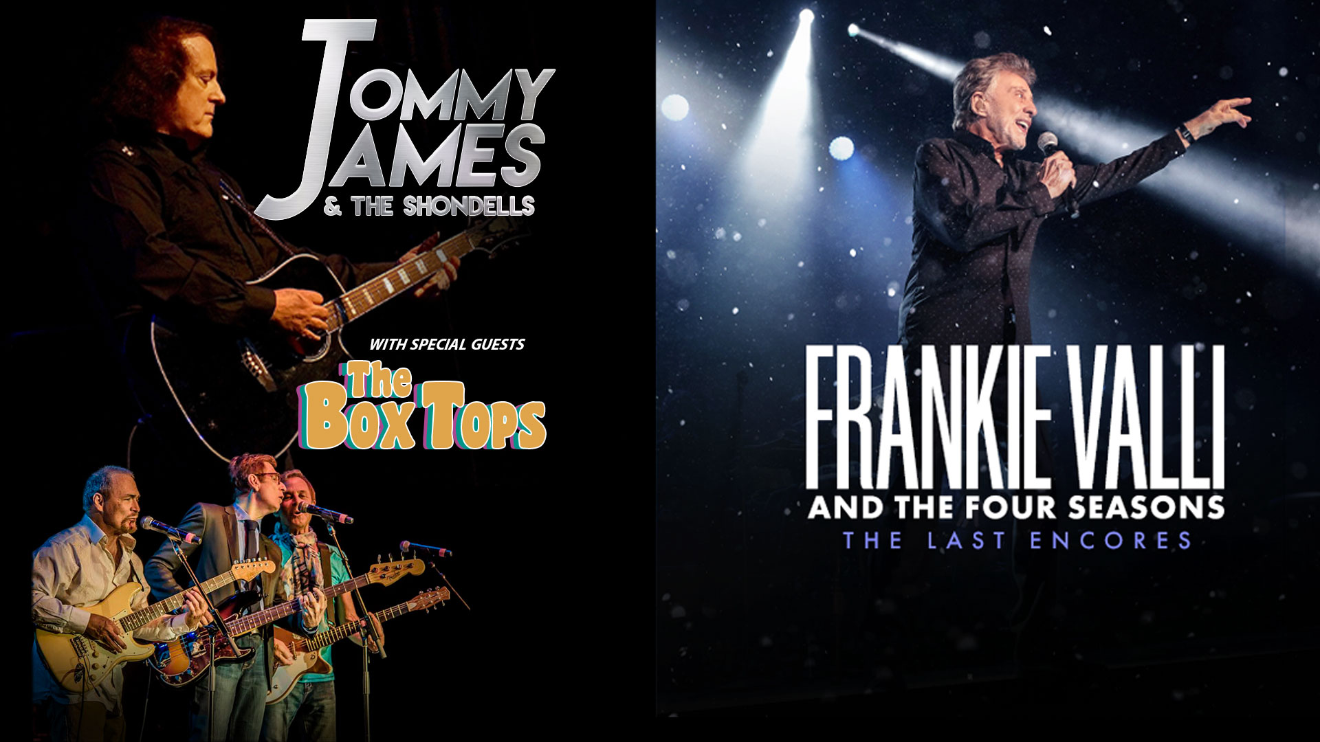 Tommy James and Frankie Valli Return to AMT Stage - American Music Theatre