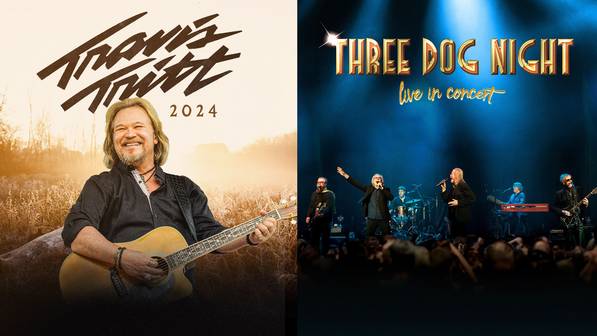 Travis Tritt 2024 and Three Dog Night Return to AMT - American Music ...