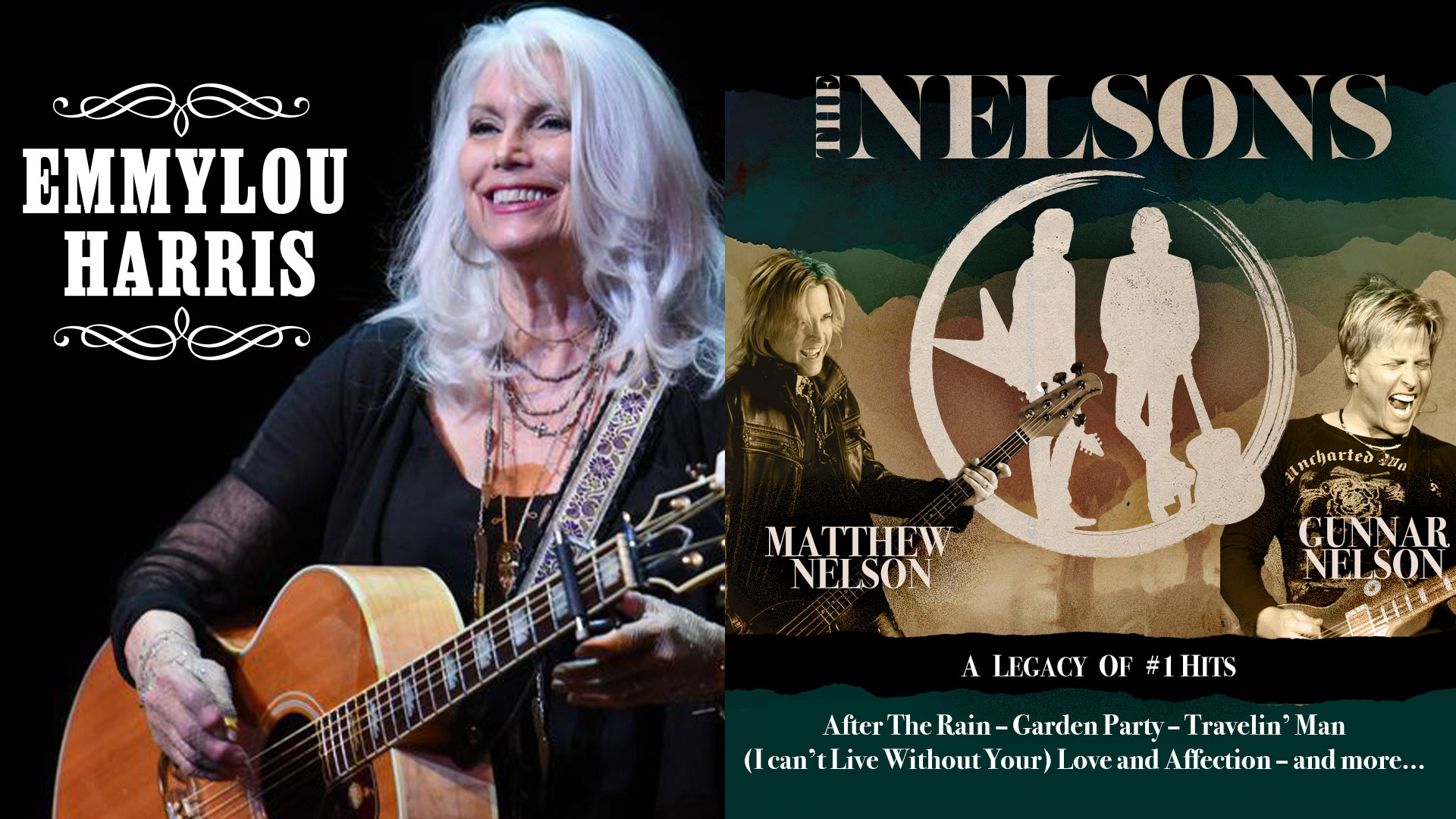 Emmylou Harris and The Nelsons at AMT - American Music Theatre