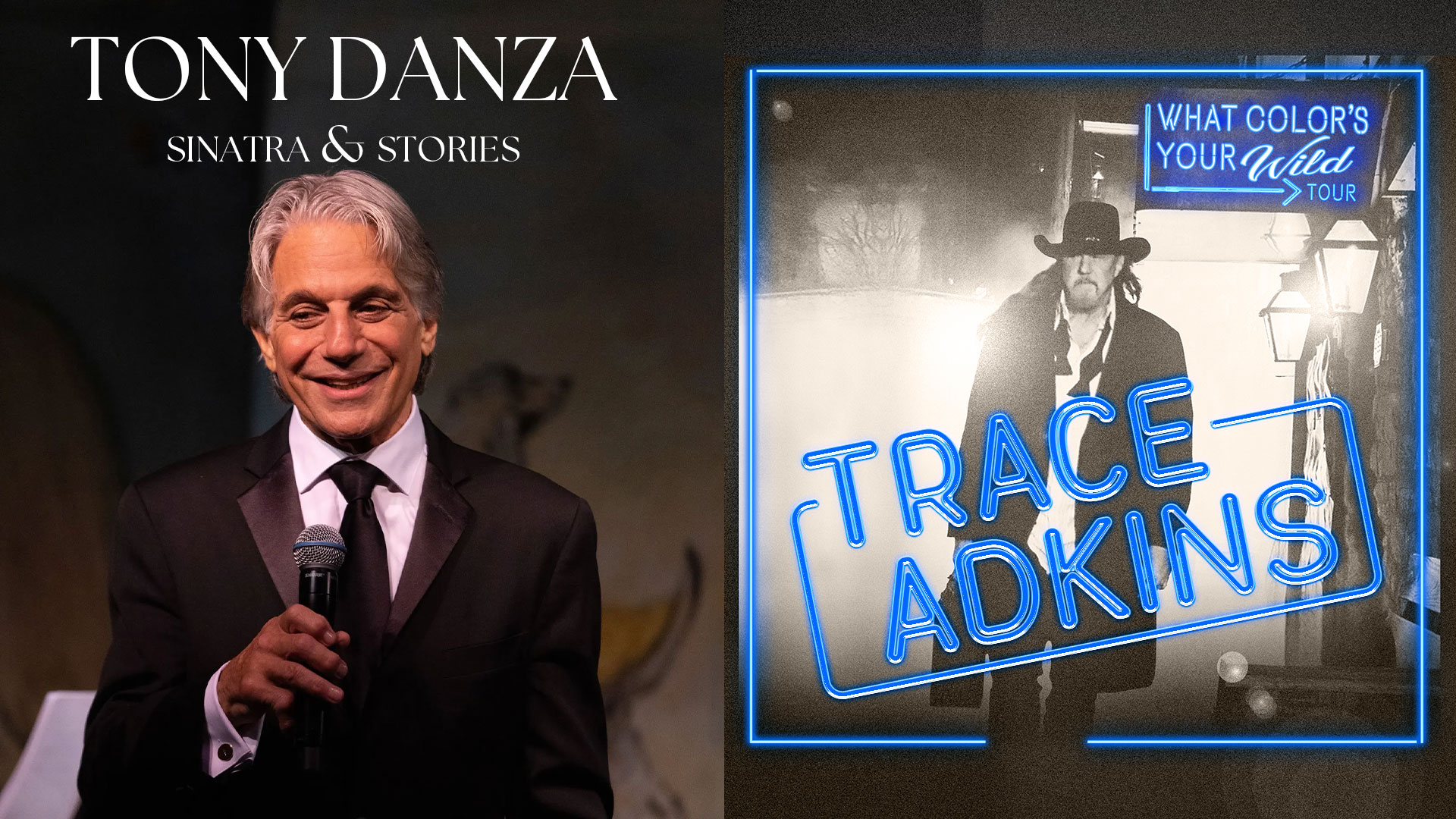 Tony Danza: Sinatra & Stories and Trace Adkins: What Color’s Your Wild ...
