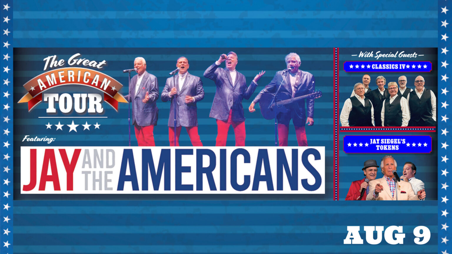 The Great American Tour: Jay & The Americans, The Classics IV, & Jay ...